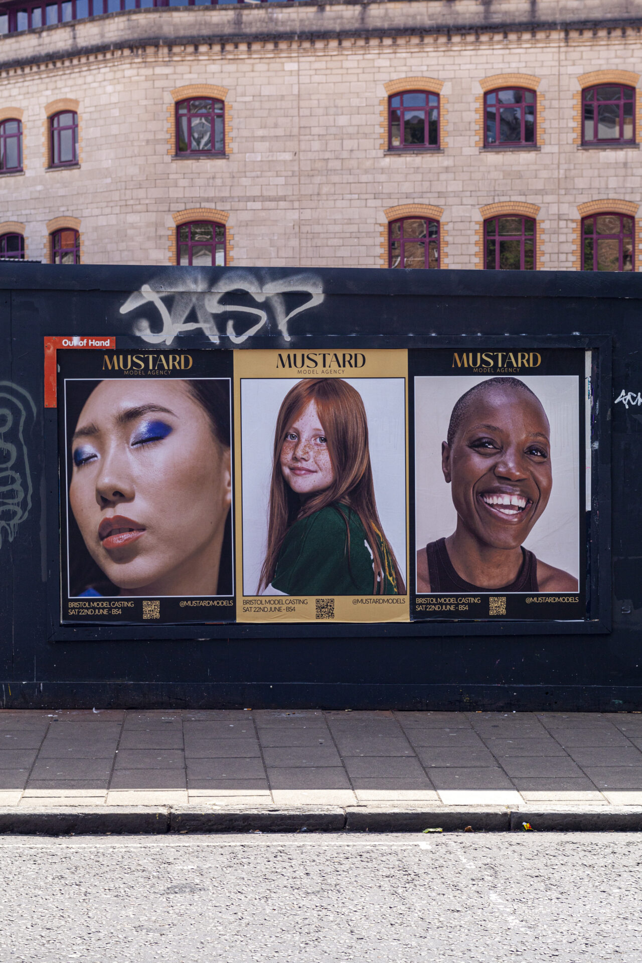 BRISTOL CASTING – POSTER CAMPAIGN - Mustard Model Agency